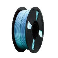 Quality High Speed Silky Finish Dual Color 3D Printer Filament PLA 1.75mm 1kg Multiple for sale