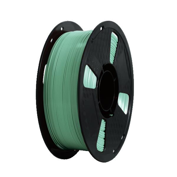 Quality PETG Filament 1.75mm with Dimensional Accuracy ±0.05mm 1kg Green for 3D Printing for sale