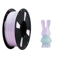 Quality Smooth Gradient Multicolor 1.75mm Three Tone PLA Filament for FDM 3D Printing for sale