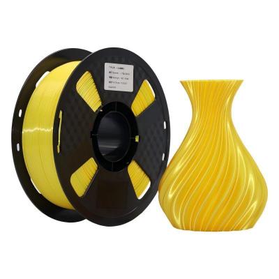 China Silk PLA Filament 1.75mm, Shiny 3D Printer Filament, 1 kg Spool, Clog-Free & Bubble-Free for FDM 3D Printers for sale