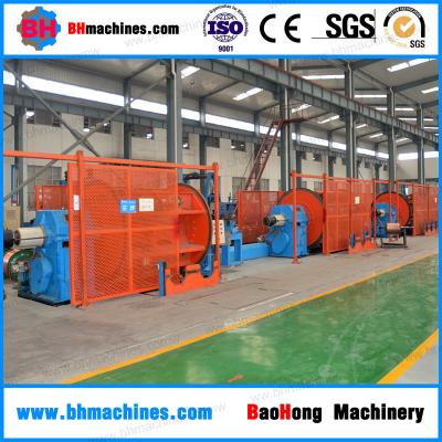 China JCJXKJ500 Cable Rigid Frame Stranding Machine With Floor Batch Loading for sale