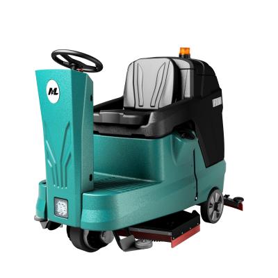 China Ultrasonic Ride On Scrubber Floor Polisher Industrial Cleaning 220V for sale