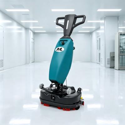 China Compact Heavy‑Duty Floor Scrubber Machine Equipped with 6L Recovery Tank, Ideal for Manufacturing Plants & Agricultural Farms for sale