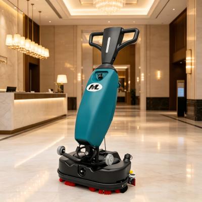 China Mini Industrial Floor Scrubber with 6L Waste Water Recovery Tank, Fit for Production Plants and Farm Ground Maintenance for sale