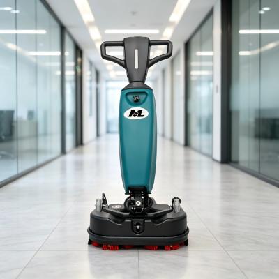 China Heavy‑Duty Compact Floor Scrubber Machine, 6L Recovery Tank for Industrial Manufacturing Sites and Farm Work Areas for sale