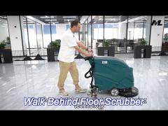 800mm squeegee compact walk behind floor scrubber stripping machine for marble washing