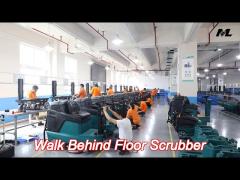 user friendly compact walk behind auto scrubber dryer machine 116kg