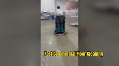 Efficient Ride On Floor Scrubber for Large Commercial Spaces