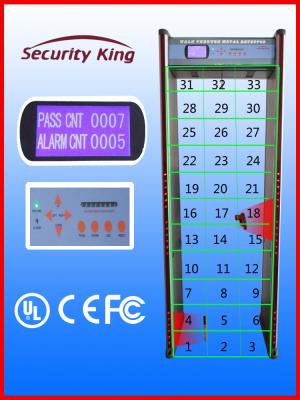 China Anti Interference Remote Control Walk Through Scanner for Airport Security Check for sale