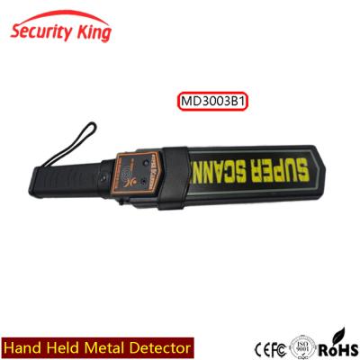China Economy Portable Metal Detector Hand Wand , Hand Held Detector For Body Checking for sale