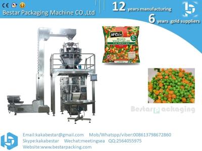China frozen vegetable vertical packaging machine for sale