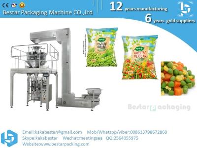 China Automatic VFFS Packaging Machine for Mixed Vegetables 50g to 5kg for sale