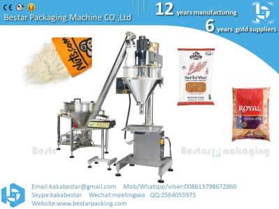 China Flour  milk Powder Packing Machine Vertical Form Fill Seal machine 1kg flour pouch packaging machine for sale