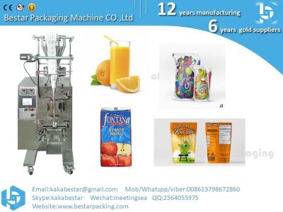 China Automatic Date Printer Vertical Plastic Bag Sachet Sealing Machine Juice Water Oil Liquid Filling Sealing Packing Machin for sale