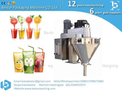 China Automatic MilkJuiceJelly TopCorner Spout Doypack Stand up Pouch Packing Machine for sale