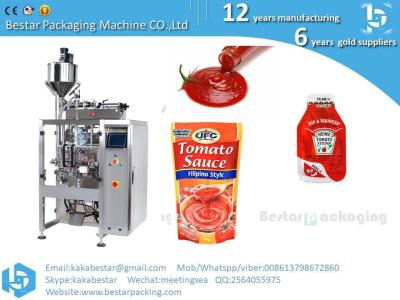 China Automatic Peanut Butter  Tomato Sauce  Mayonnaise  KetchupPacking Machine for sale