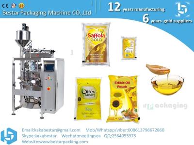 China High quality automatic 500g 1000kg 1500kg edible oil pouch packing machine for sale