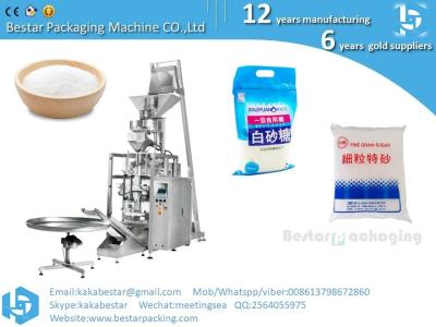 China Automatic Sugar Packaging Machine 1kg 5kg Bagging System for White and Brown Sugar for sale