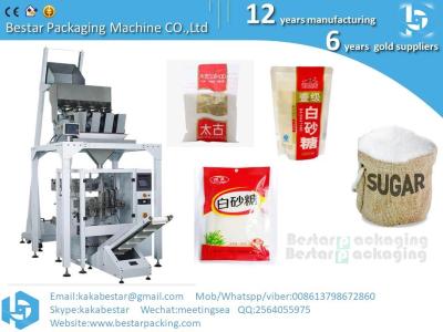 China Automatic Sugar Brown Sugar Packaging Machine 50g 1kg Bagging System for sale