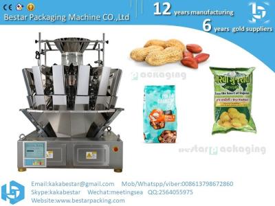 China Automatic vacuum packing machine for cashew nutspeanutscandies and snacks for sale