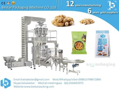 China Semi-automatic automatic peanut packing machine for grain products for sale
