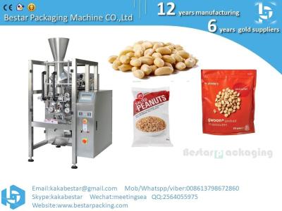 China Vertical zipper bag packing machine automatic peanut packing machine for sale