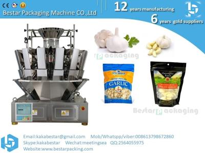 China 200g ~ 1kg quality black garlic, white garlic packaging machine,vertical packing machine for sale