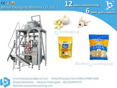 China Organic White Garlic Automatic Packaging Machine 10-50g Capacity Innovative Design for sale