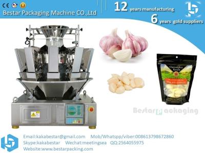China Stainless steel, high quality, new design, popular automatic garlic packing machine for sale