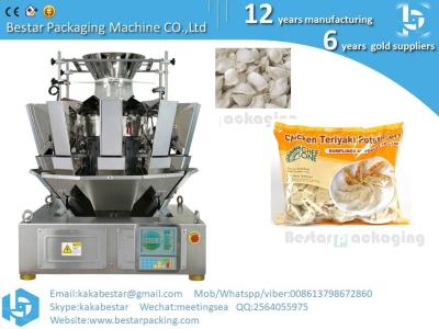 China Automatic packaging machine for frozen dumplings for sale