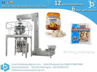 China Frozen wonton weighing and sealing mechanical packaging machine automatic packaging machine for sale