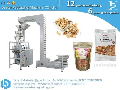 China 100g ~ 1kg high quality almond kernels, dry almond packing machine for sale