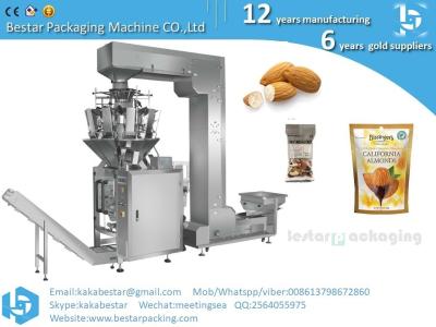 China Fashionable style, high quality, suitable price fresh dried fruit, almonds, almonds, cashew nut packing machine for sale