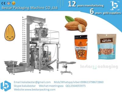 China Hot dry fruit, almond cashew vertical vacuum packing machine for sale
