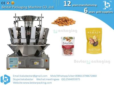 China Nut vacuum packing machine, can pack cashew nuts, almonds, pistachios, raisins, novel style for sale