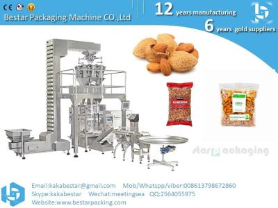 China The best, customizable, triangle bag automatic almond granule, almond packing machine for sale