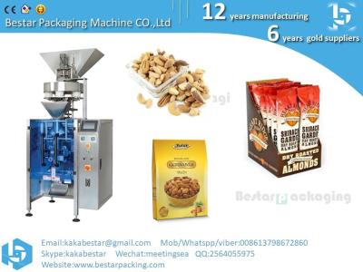 China Vertical molding - filling - sealing almond, cashew, pistachio, almond grain packing machine for sale