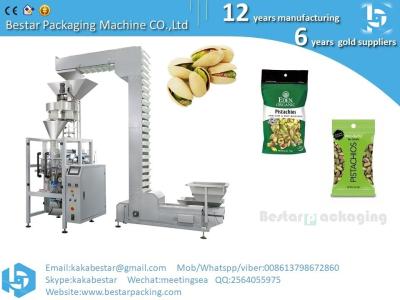 China Bulk healthy nuts green nuts pistachio vertical packing machine for sale