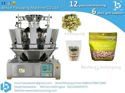 China Peeled pistachio without shell, shell pistachio automatic packaging triangle bag for sale
