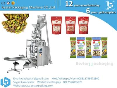 China Stainless steel, high quality, new design, popular automatic pistachio cashew nuts, almond packing machine for sale