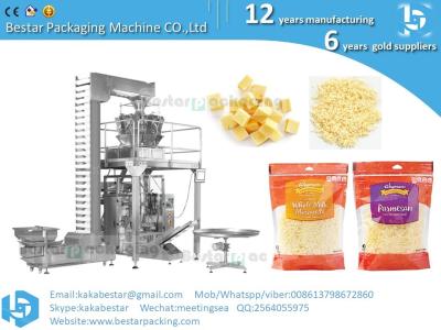 China Hot selling frozen dried Parmesan cheese, Parmesan cheese packing machine, vacuum packing machine for sale