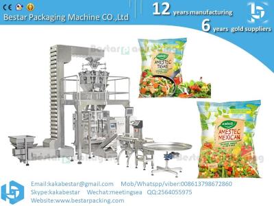 China Vertical Automatic Packaging Machine for Seasonal Mixed Salad 500g for sale