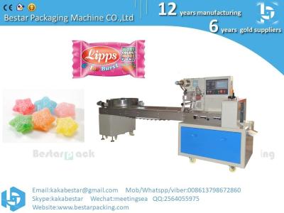 China Stainless Steel Candy Packaging Machine for Soft and Hard Candy 220V 50Hz for sale