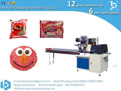 China Handmade donut bread, mobile packaging, bread and pastry packaging machine for sale