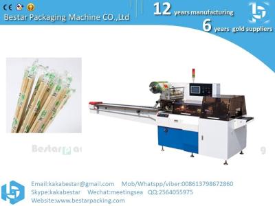 China Chopsticks Horizontal Packing Machine ,Reliable packaging machine for sale