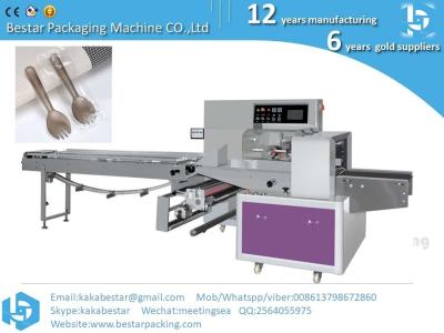 China High speed chopstick, Ice cream scoop packing machinetissue paper pillow packing machine with factory price for sale