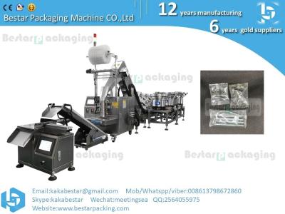 China Automatic Nails Bolt Nut Counting Screw Packing Machine 50-100 Pcs Per Bag for sale
