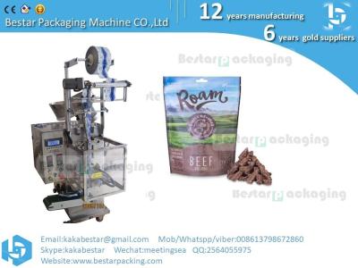 China Automatic cat and dog food packaging machine,Powder packaging machine with turn table for sale