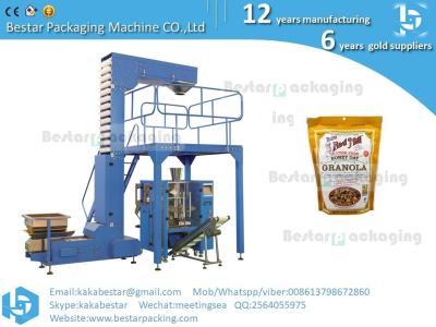 China Automatic Cereal Bar Packaging Machine 220V 50Hz High Speed Wrapping Machine for sale