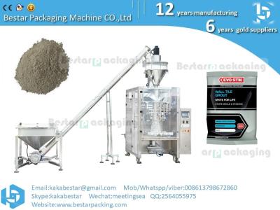 China Bestar packaging White Powder Wall Tile Grout vertical packaging machine for sale
